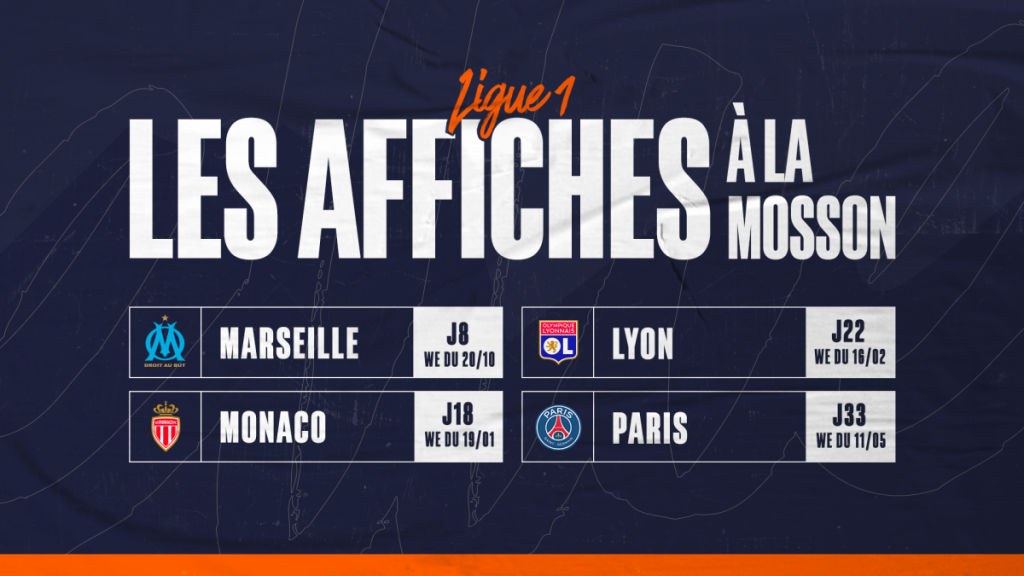 Le calendrier 2024/2025 est sorti ! - MHSC Foot