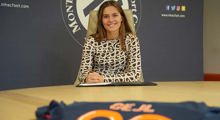 Mille Gejl rejoint la section féminine du MHSC - MHSC Foot