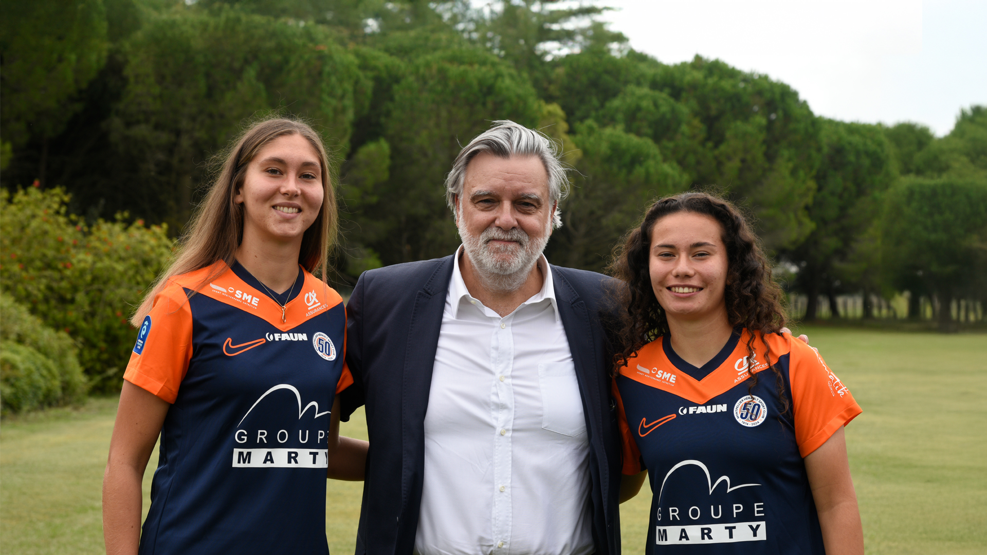 Agathe Felden et Elisa Rambaud dans la cour des grandes - MHSC Foot